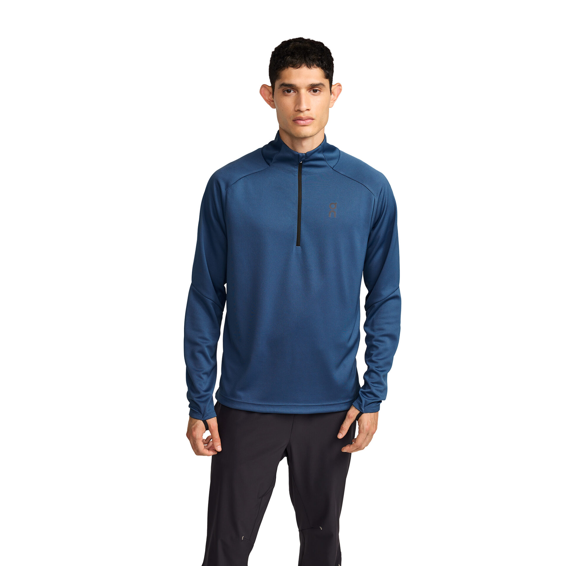 On Men's Climate Shirt - Denim - Running Bath