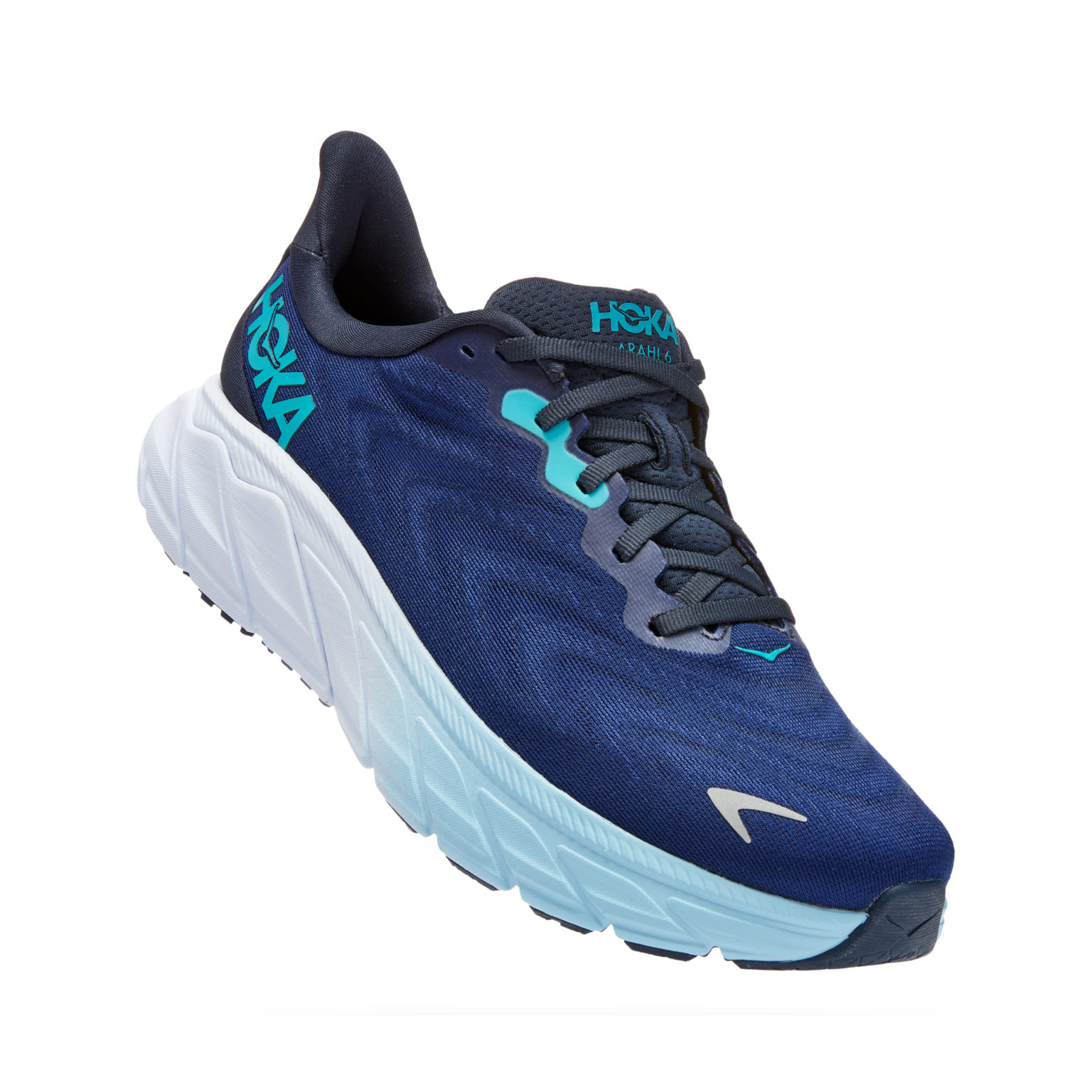 Hoka Men's Arahi 6 - Outer Space/Bellwether Blue | Running Bath