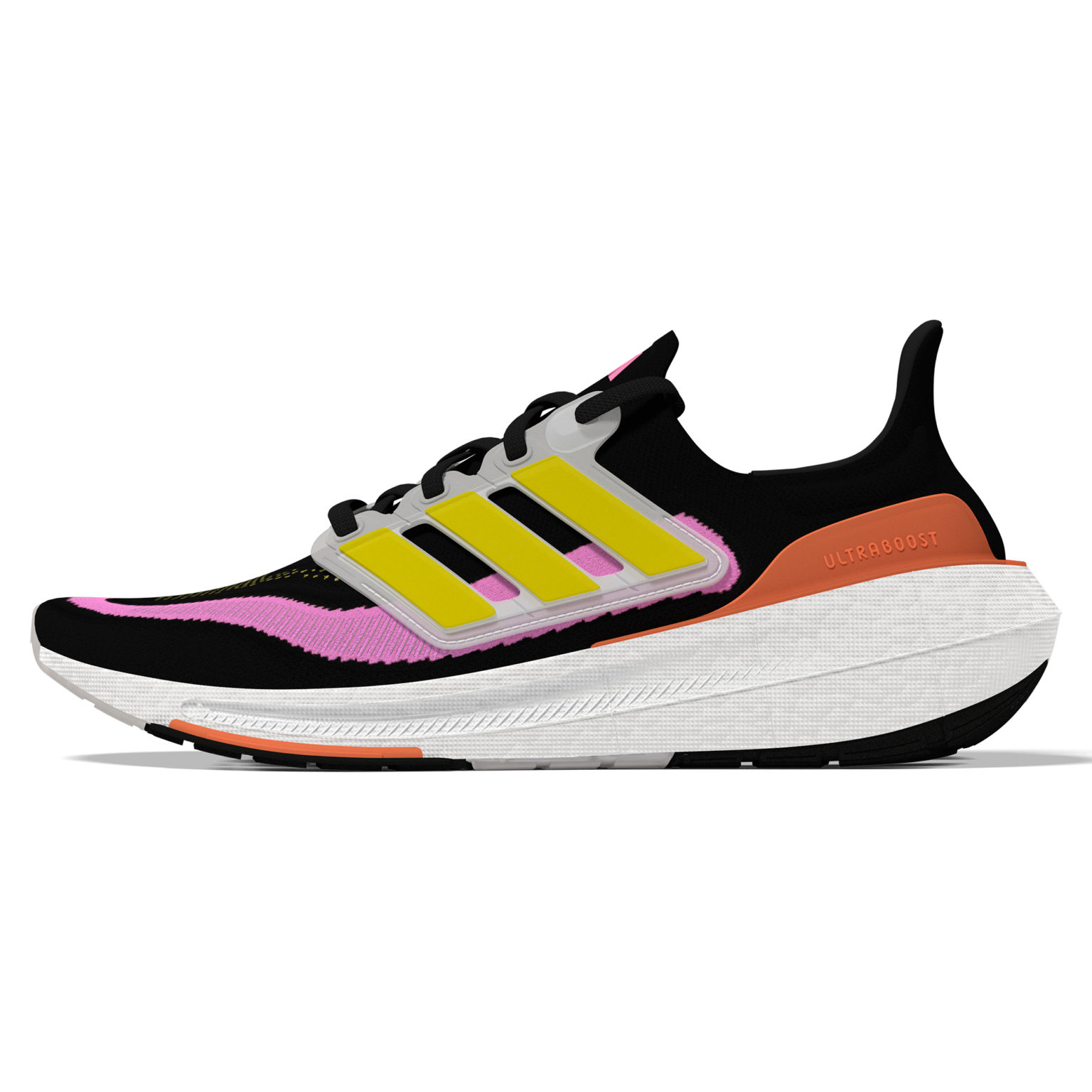 adidas Women's Ultraboost Light - Core Black/Bright Yellow/White ...