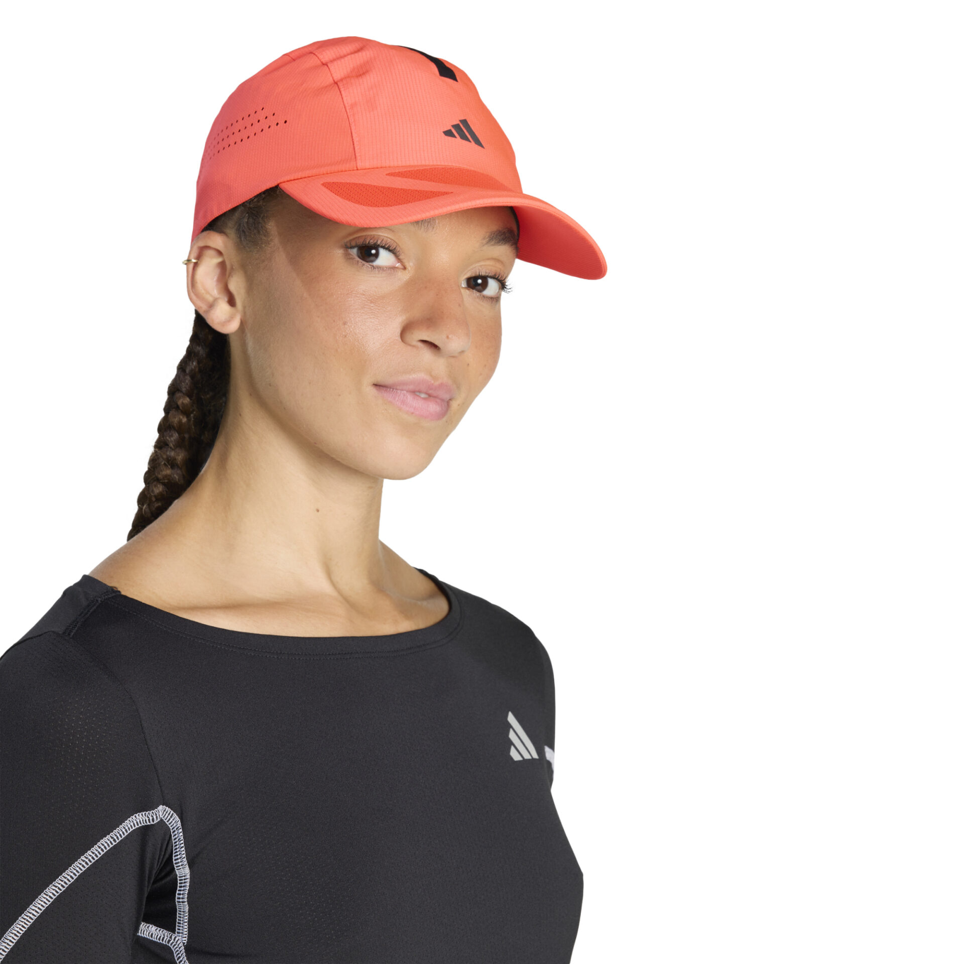 Adidas RunningXAdizero Cap - Lucid Red/Black | Running Bath